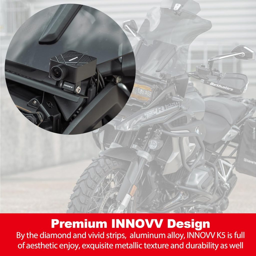 INNOVV K5 Dual Channel 4K Ultra HD+1080P Motorcycle Dash Cam - OCD Tronic