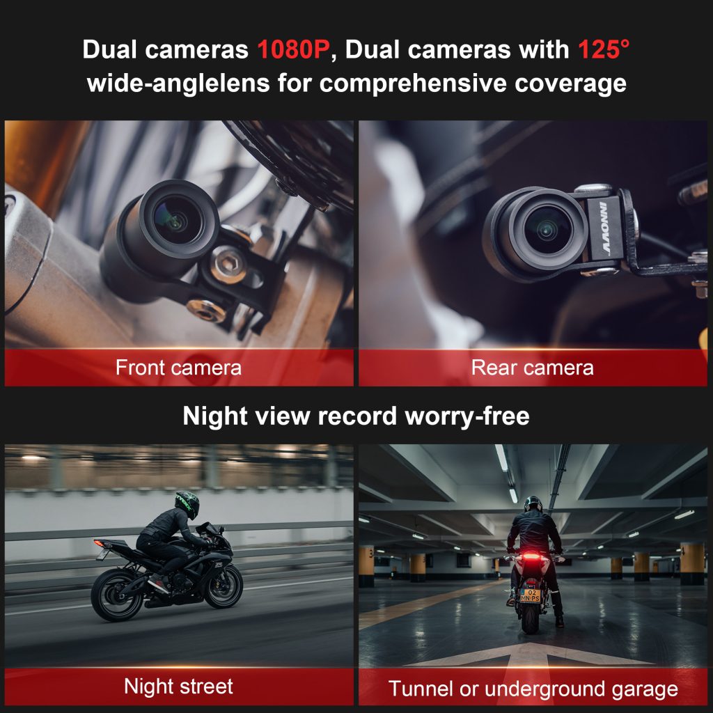 INNOVV N1 Navigation & Dual Channel 1080P+1080P Camera System - OCD Tronic